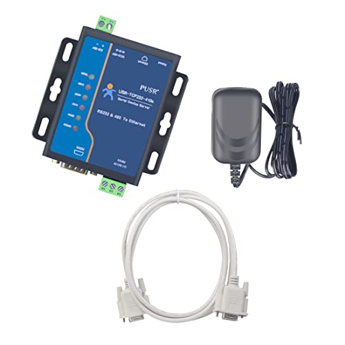 USR-TCP232-410S Serial to Ethernet Converter Support Modbus RTU & TCP ...
