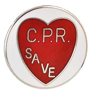 Amazon.com: CPR Save Pin - 1 inch in Presentation Box - 10/Pack: Jewelry