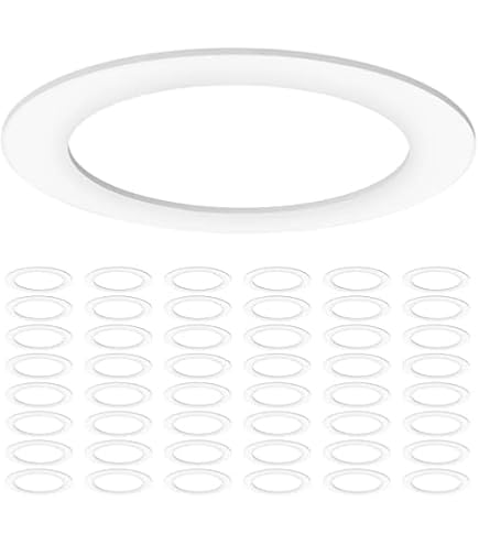 Amazon Trims Recessed Lights OneUp 4 Inch Round Adjustable Direct Wire
