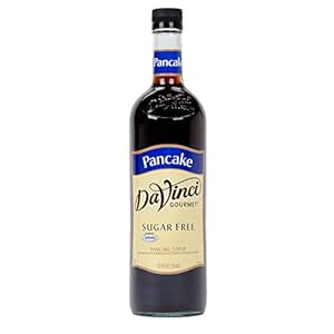 Amazon.com : DaVinci SUGAR FREE Pancake Syrup : Davinci Syrups Sugar ...