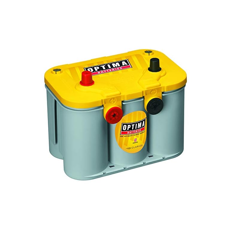 OPTIMA Batteries OPT8014-045 8014-045 D34/78 YellowTop Dual Purpose ...