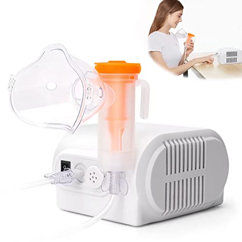 Nebulizer Machine for Adults and Kids, Compressor Nebulizer with A Set ...