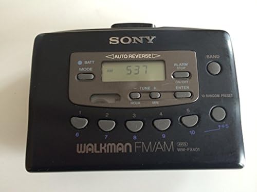 Sony Corp. Sony WM-FX401 Sony Radio Cassette Player #wm-fx401 Sony ...