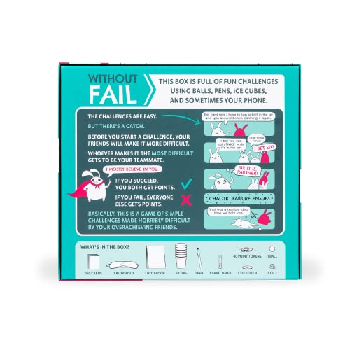 Exploding Kittens Without Fail - 150 Cards and Plenty of Pieces for ...