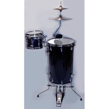 Amazon.com: GP Percussion GP75MB Cocktail Drum Set (Midnight Blue): Gp ...