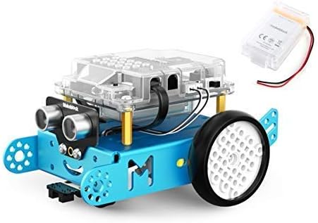Makeblock mBot Robot Kit with 3.7V 1800mAh Li-Po Battery, Metal DIY Robots for Kids with APP ...