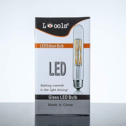 Leools T10 Led Bulbs,12W Dimmable Tubular Led Bulb,100 Watt Equivalent ...