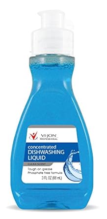 Vi-Jon Professional 1000044381 Concentrated Liquid Dish Soap, 3 oz, 12. ...