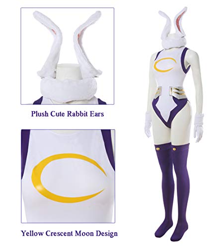 CR ROLECOS Miruko Cosplay Costume BNHA MHA Rabbit Hero Mirko Bunny ...