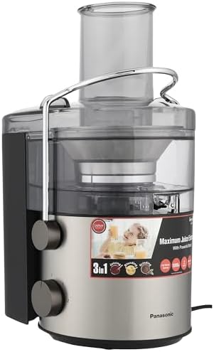 Panasonic Powerful 3 in 1 Juicer Blender with Full Metal Spinner for ...