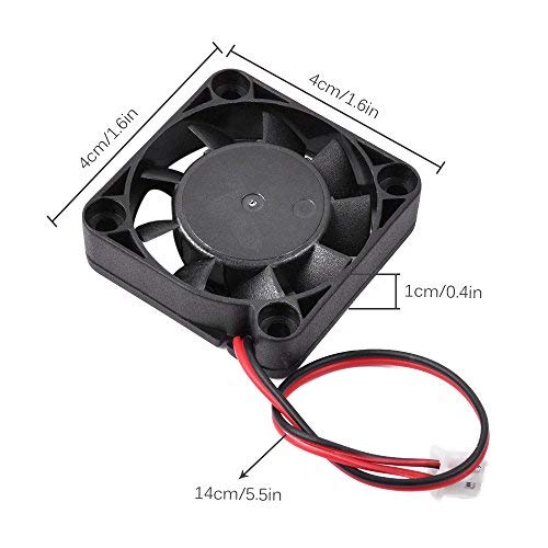 UCEC 40mm Fan DC 24V Small Brushless Cooling 4010 Axial Fan 40x40x10MM ...