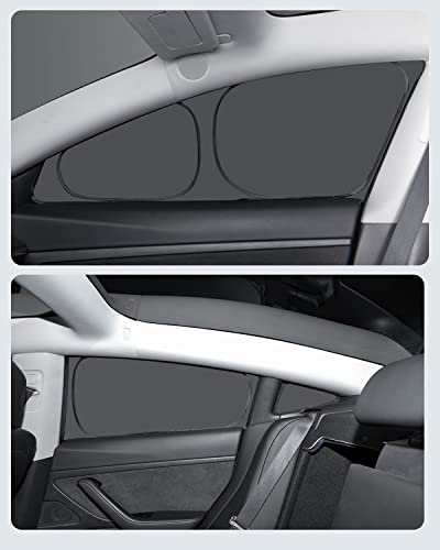 BASENOR 2017-2023 Tesla Model 3 Sunshade Side Windows Rear Windshield ...