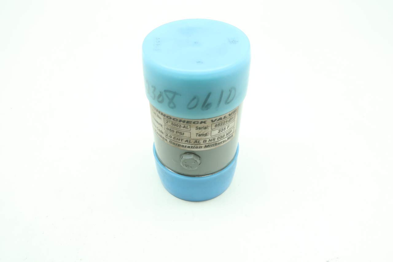 TECHNO 5002-AL TECHNOCHECK Aluminum Check Valve 2IN NPT: Amazon.com ...