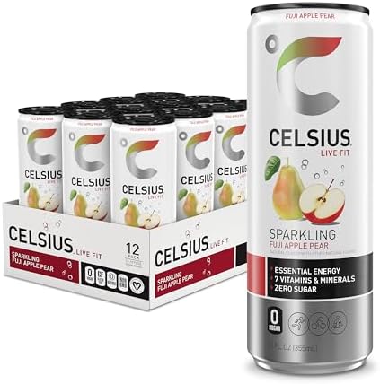 Celsius 12-Pack Zero Sugar Sparkling Fitness Drink Juice FGSS1206 price ...