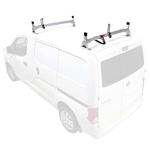 Amazon.com: H1 2 Bar for Nissan NV200 Steel Ladder roof Rack 2013-On ...