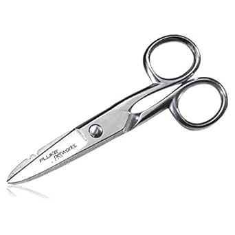 Fluke Networks 44500000 Steel Electrician's Snips: Wire Cutters: Amazon ...