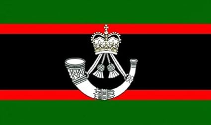 The Rifles Regiment Flag 5ft x 3ft Large - 100% Polyester - Metal ...