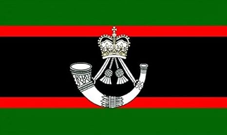 The Rifles Regiment Flag 5ft x 3ft Large - 100% Polyester - Metal ...