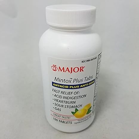 Amazon.com: Mintox Plus Chewable Tablets, 100ct: Health & Personal Care
