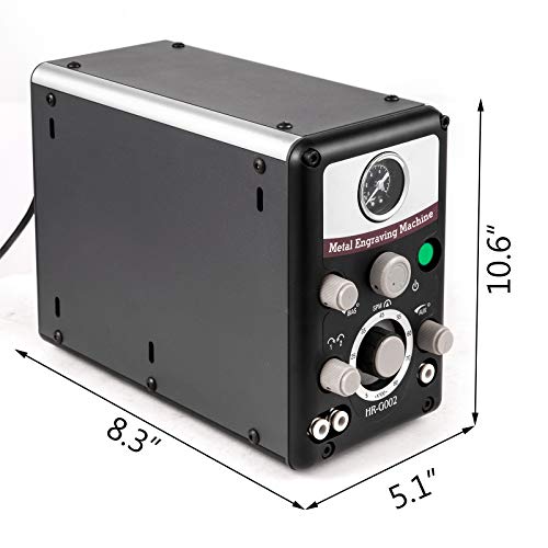 VEVOR Pneumatic Jewelry Engraver Machine 110V 60Hz Pneumatic Hand ...