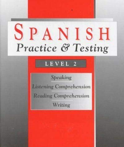 Spanish Practice and Testing: Level 2: Stein, Gail: 9780877201328: Books