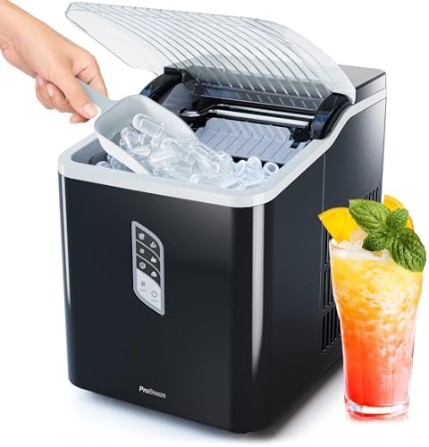 Pro Breeze Ice Maker Machine, Large Countertop Automatic Ice Maker with ...