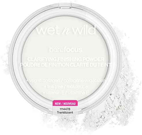 Wet n Wild Bare Focus Clarifying Finishing Powder | Matte | Pressed ...