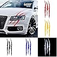 Amazon.com - Car Stickers Reflective Monster Claw Scratch Marks ...