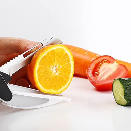 6-1 Kitchen Food Cutter Chopper Clever Kitchen Knife with Cutting Board ...