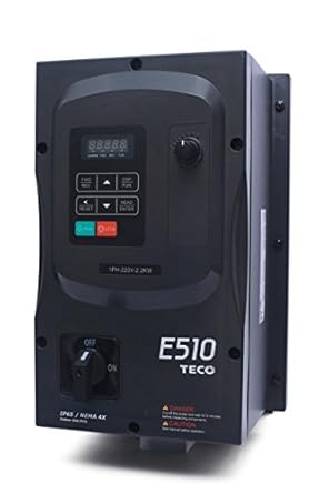 Teco Variable Frequency Drive, 25 HP, 460 Volts 3 Phase Input, 460 ...