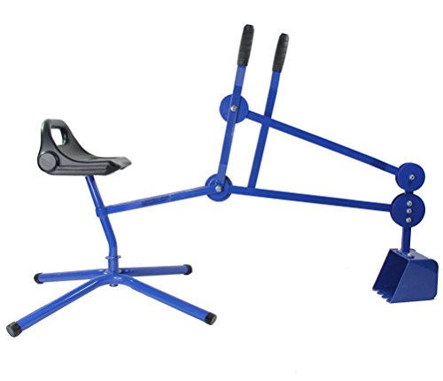 Childrensneeds.com Sand Digger Toy Backhoe for Kids (Ride On) Outdoor ...