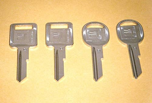 Four Keys For CORVETTE CAMARO NOVA CHEVELLE 1972 1976 1980 1987 OEM KEY ...