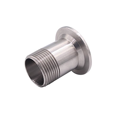 DERNORD Sanitary Male Threaded Pipe Fitting to TRI CLAMP (OD 50.5mm ...