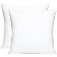 Amazon.com: 22x22 Pillow Insert Set of 2, Decorative Square Throw ...