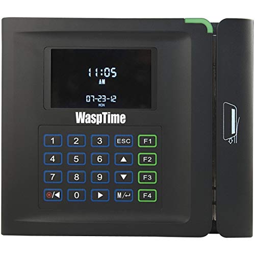 Amazon.com: Wasp 633808551407 Barcode Time Clock, BC100: Industrial ...