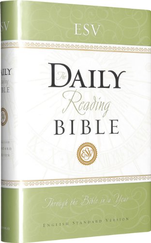 ESV Daily Reading Bible, Hardcover, Black Letter Text: Amazon.com: Books