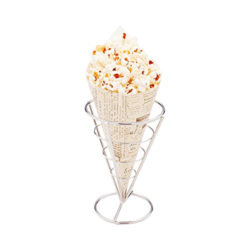 Restaurantware Conetek 10-Inch Eco-Friendly Finger Food Cones: Perfect ...
