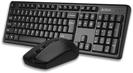 A4Tech Keyboard with Wireless Mouse Desktop - 3330N price in Egypt ...