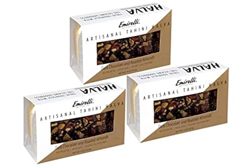 Emirelli Artisanal Halva Dessert – Authentic Middle Eastern Candy ...