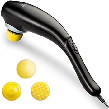 Amazon.com: Handheld Percussion Massager | Corded Deep Tissue Massager for Back and Body | Multi ...