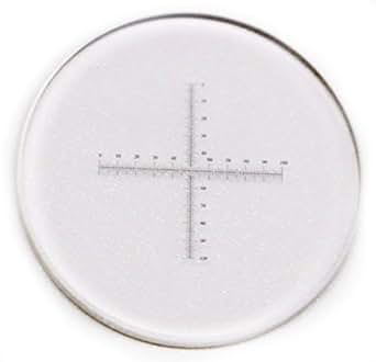 0.1mm High Precision Ocular Micrometer Microscope Micrometer Cross ...