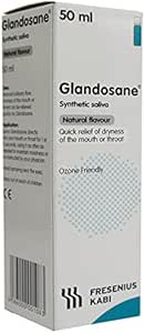 Glandosane Artificial Saliva Spray Natural 50ml: Amazon.es: Salud y ...