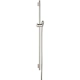 hansgrohe Wallbar S, 24" Minimalist 4-inch Modern Spray Easy Height ...