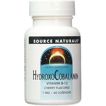 Amazon.com: Source Naturals HydroxoCobalamin Vitamin B-12 1mg Cherry ...