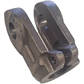 Hydraulic Cylinder Clevis Rod Yoke End 1-1/16" Threaded Rod x 1" Pin ...