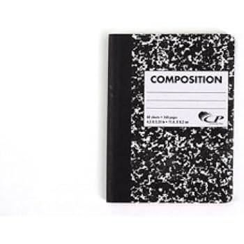 Amazon.com : 80 Sheet Mini Composition Book Assorted Colors [Set of 6 ...