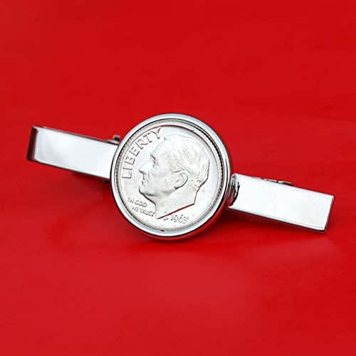 Amazon.com: US 1963 Roosevelt Dime 90% Silver 10 Cent BU Uncirculated ...