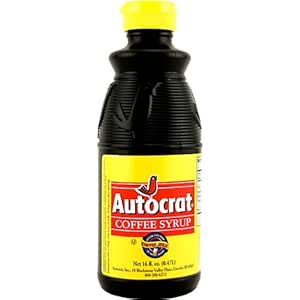 Amazon.com : Autocrat Coffee Milk Syrup - 16 oz : Beverage Flavoring ...