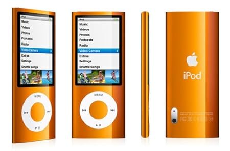 Apple iPod nano with Camera 8GB - Orange - 5th Generation: Amazon.co.uk ...