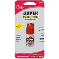 Amazon.com: Cala Super Nail Glue Professional Formula .10 oz. : Beauty ...